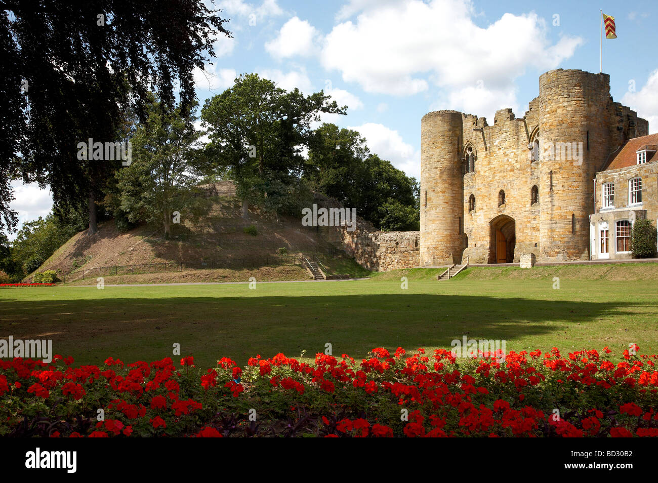 Tonbridge Castle, Kent UK Stock Photo - Alamy