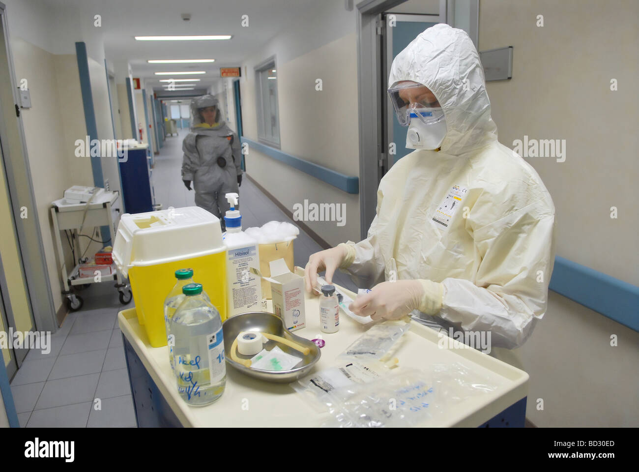 Milan (Italy), hospital Sacco, maximum isolation unit for infectious ...