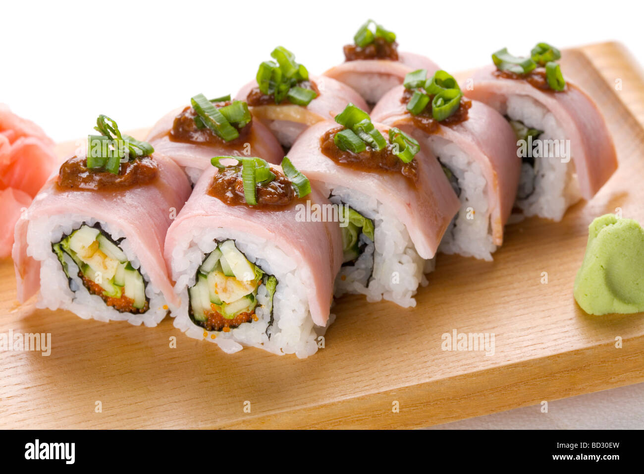 Avocado salad roll hi-res stock photography and images - Alamy