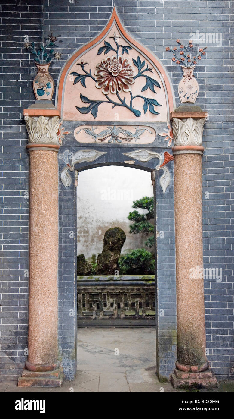 Chinese traditional structure in chengdu,Sichuan province,China Stock ...