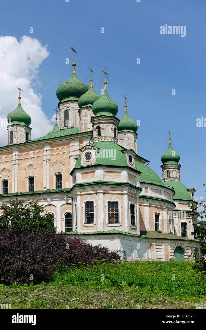 Uspensky cathedral in Goritsky monastery Pereslavl Zalessky town of ...