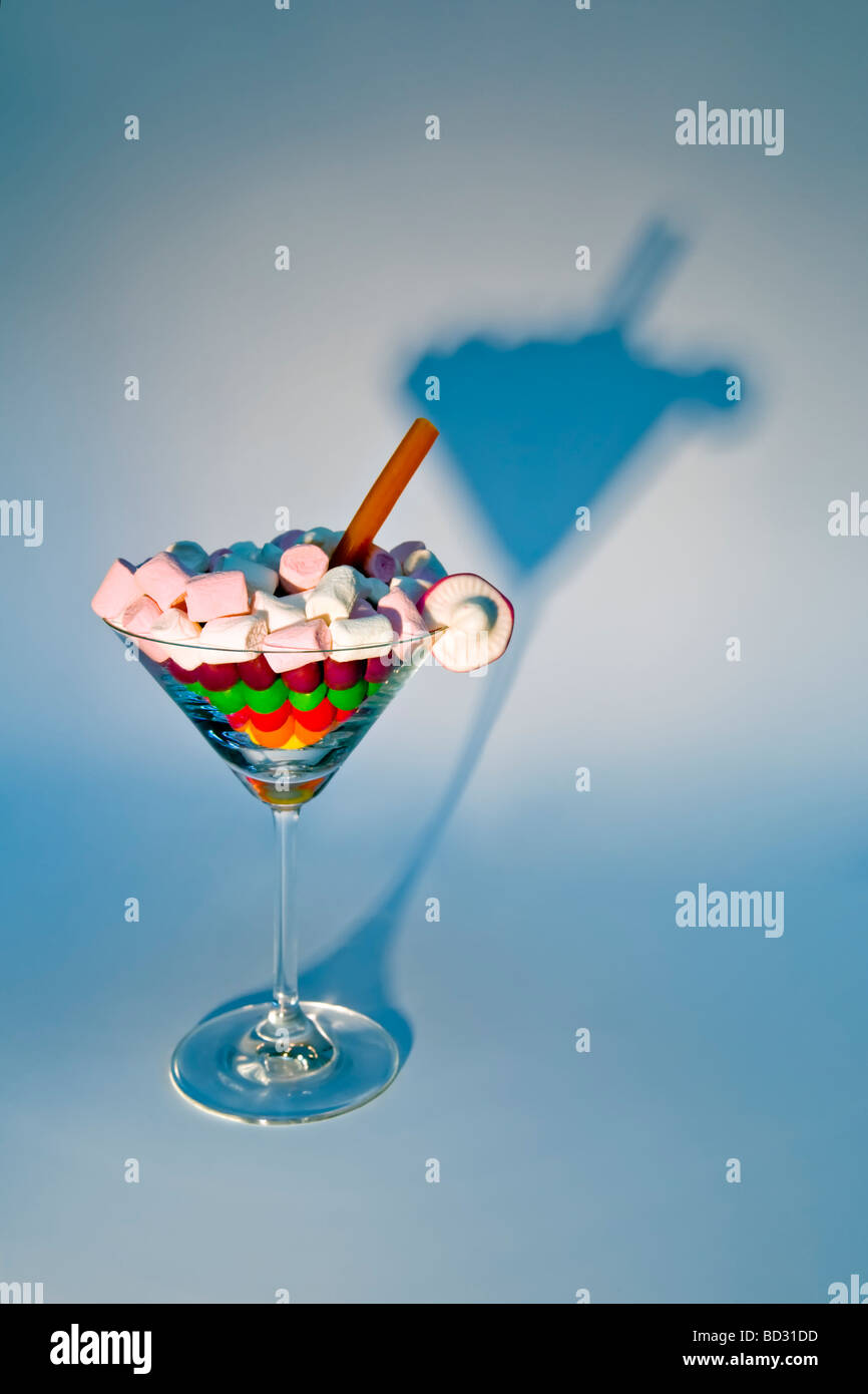 Different coloured sweets hi-res stock photography and images - Alamy