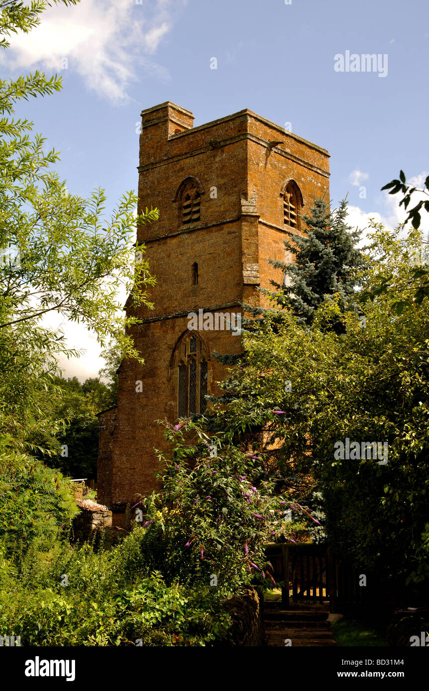 St. John the Baptist Church, Hornton, Oxfordshire, England, UK Stock ...