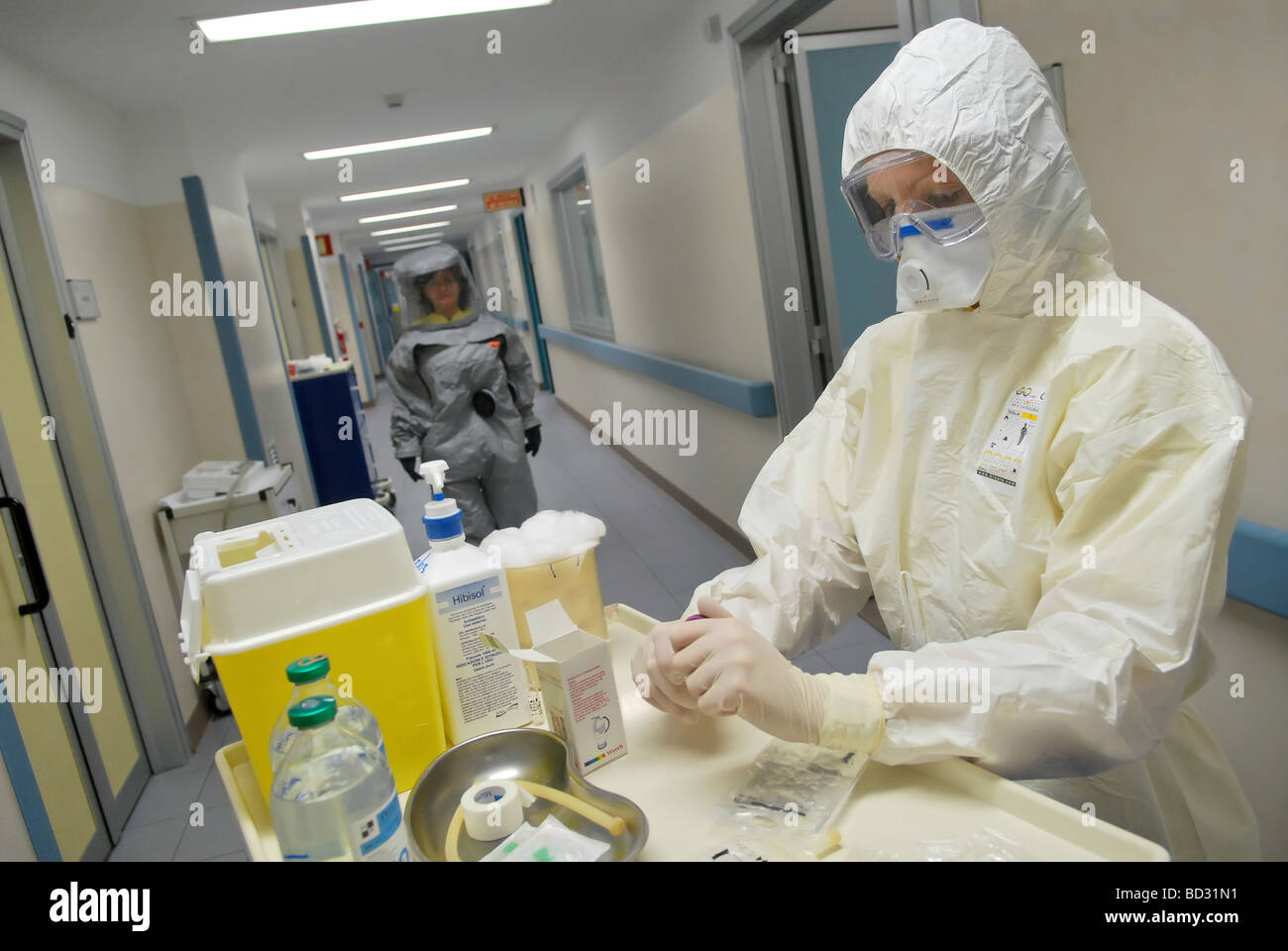 Milan (Italy), hospital Sacco for infectious diseases, maximum ...