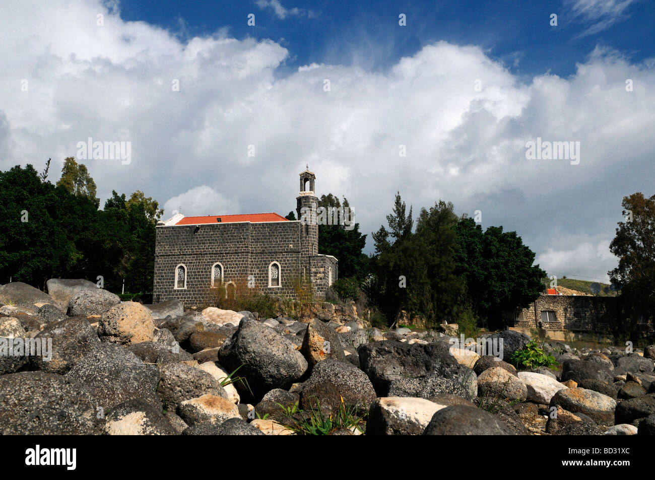 Church of the Primacy of St Peter built in 1933 which incorporates ...
