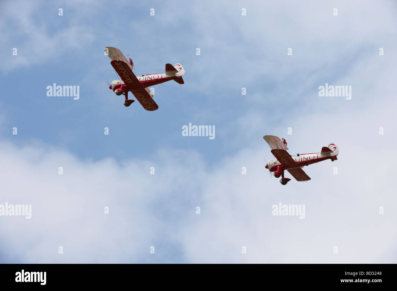 Fairford Airshow Sunday 2009 Team Guinot Boeing Stearman A75N ...