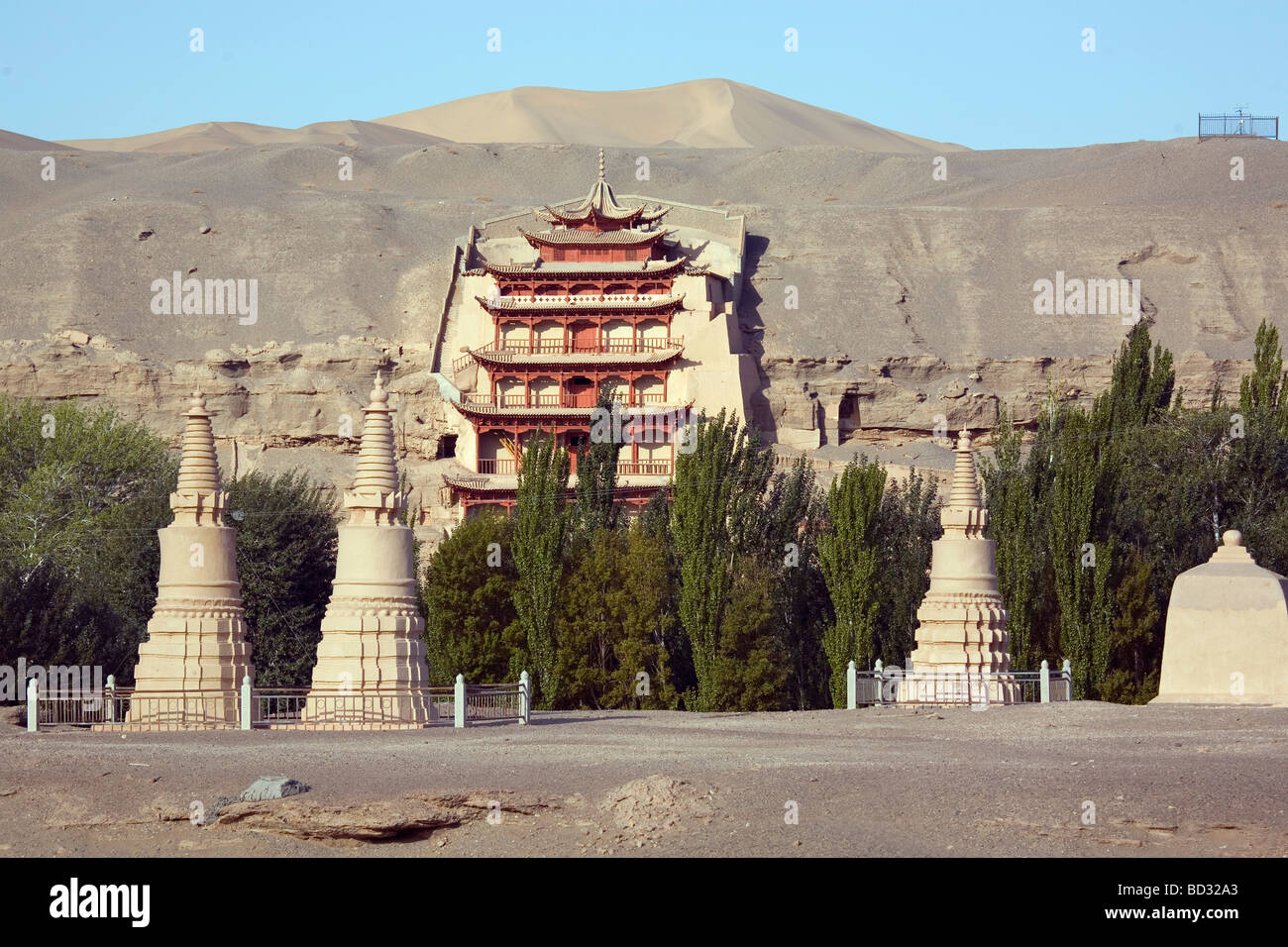 Mogao caves dunhuang hi-res stock photography and images - Alamy