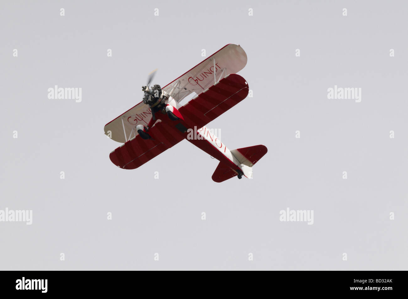 Fairford Airshow Sunday 2009 Team Guinot Boeing Stearman A75N ...