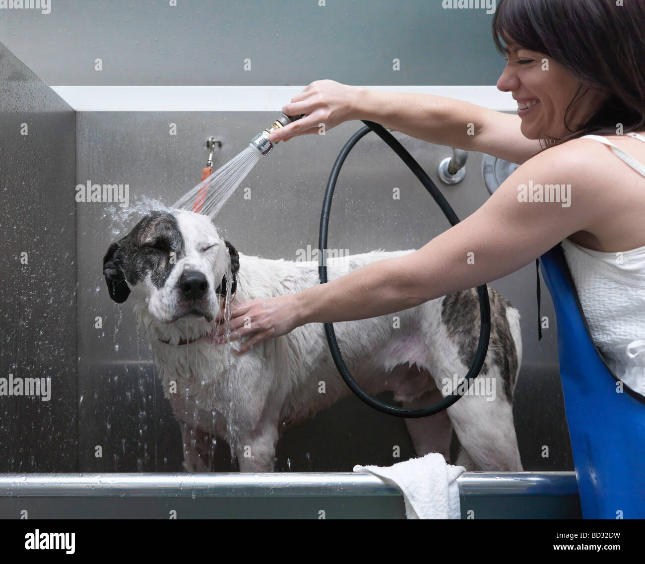 Standing female bather hi-res stock photography and images - Alamy