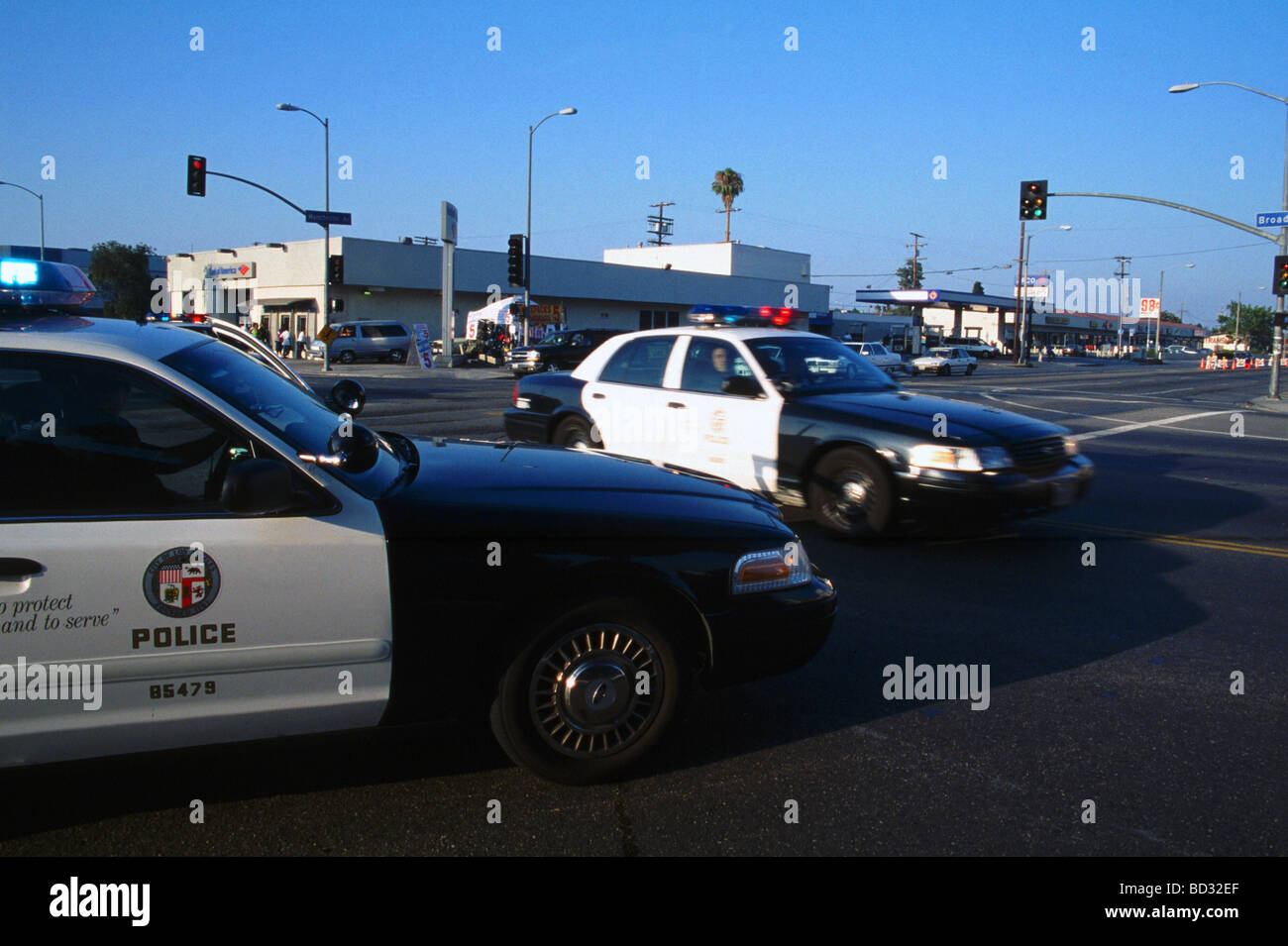 Lapd cars hi-res stock photography and images - Alamy