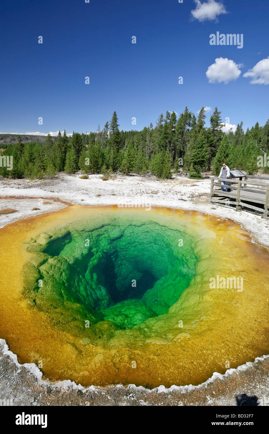 Morning glory pool hi-res stock photography and images - Alamy