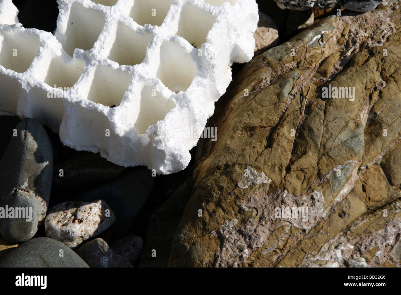 Trash debris float on water hi-res stock photography and images - Alamy