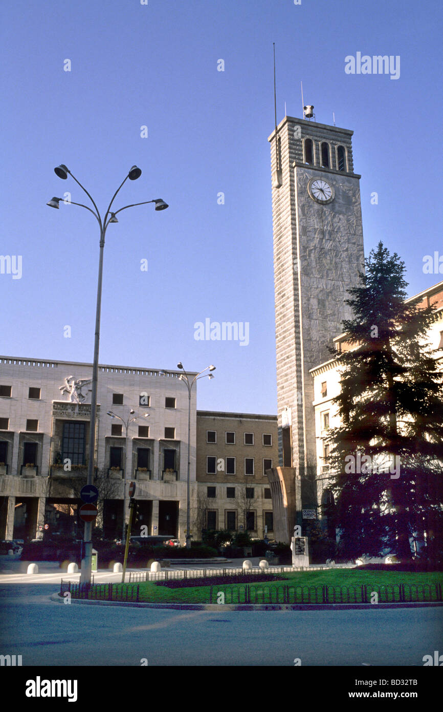 varese square in the center town Stock Photo - Alamy
