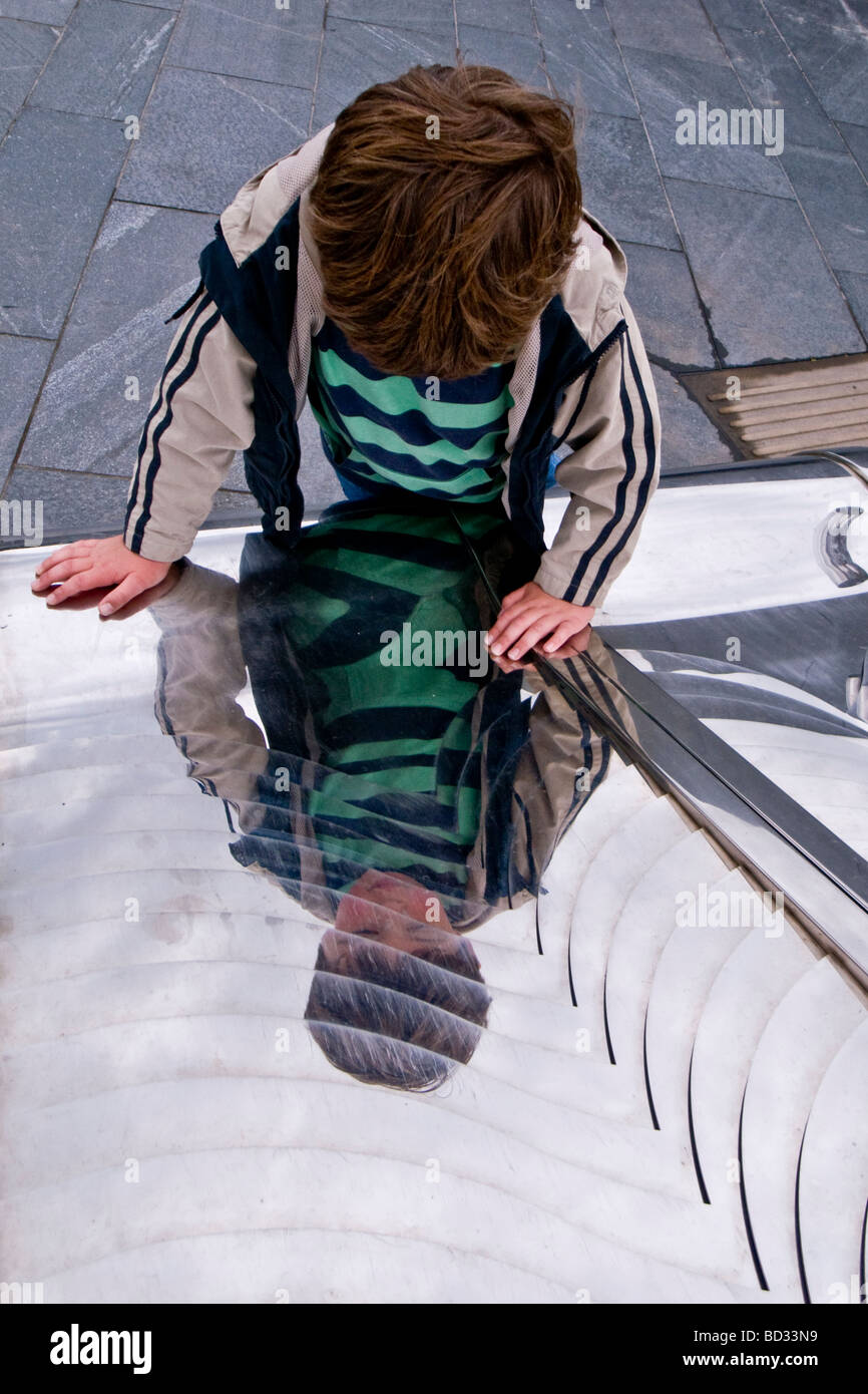 Shiny stainless steel train hi-res stock photography and images - Alamy