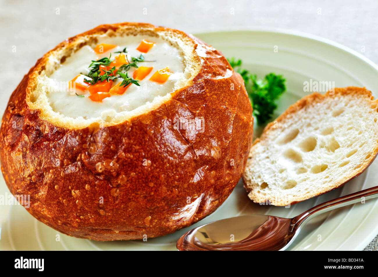 Trencher bread hi-res stock photography and images - Alamy