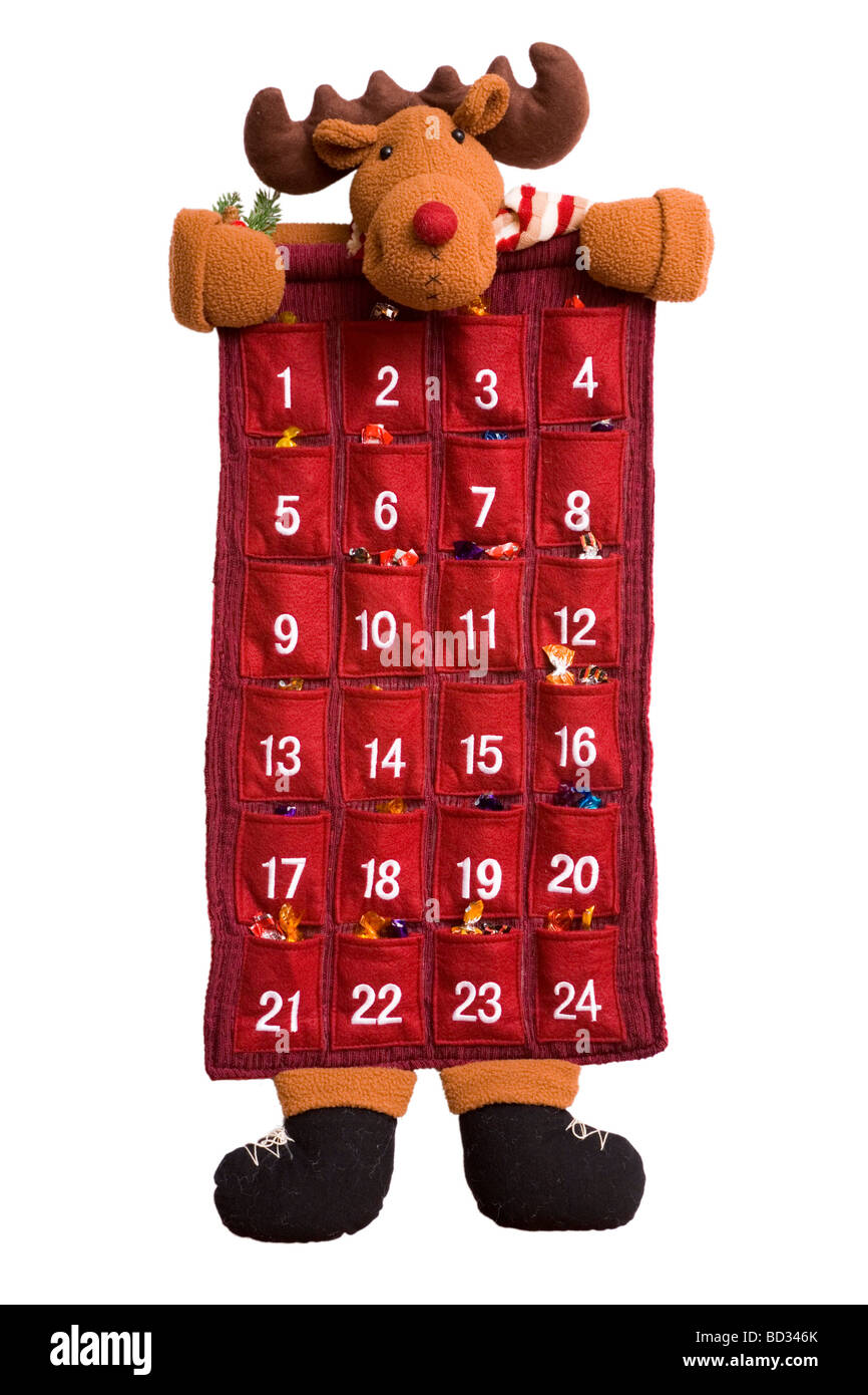 Advent calendar in shape hi-res stock photography and images - Alamy
