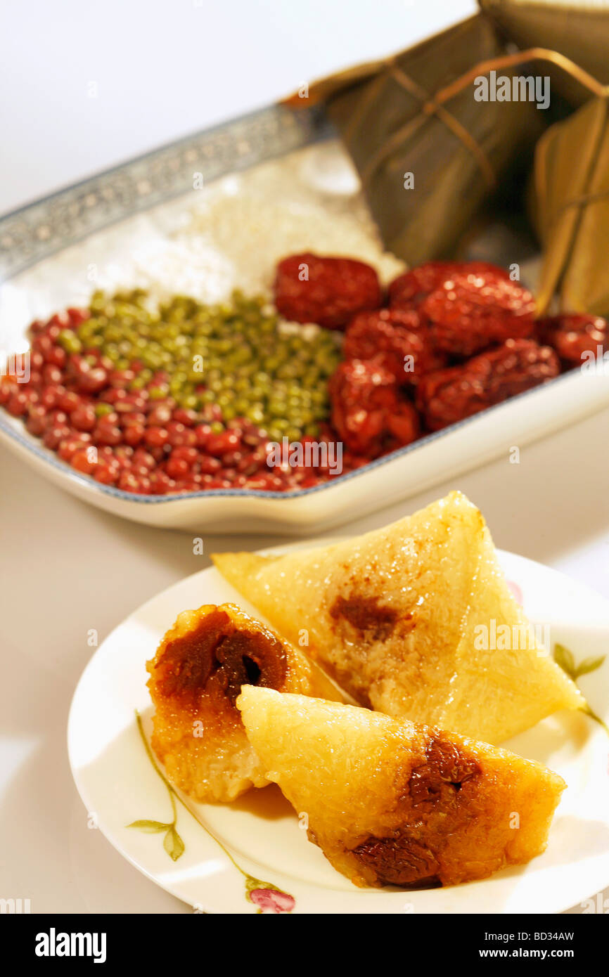 Chinese traditional food,zongzi Stock Photo - Alamy