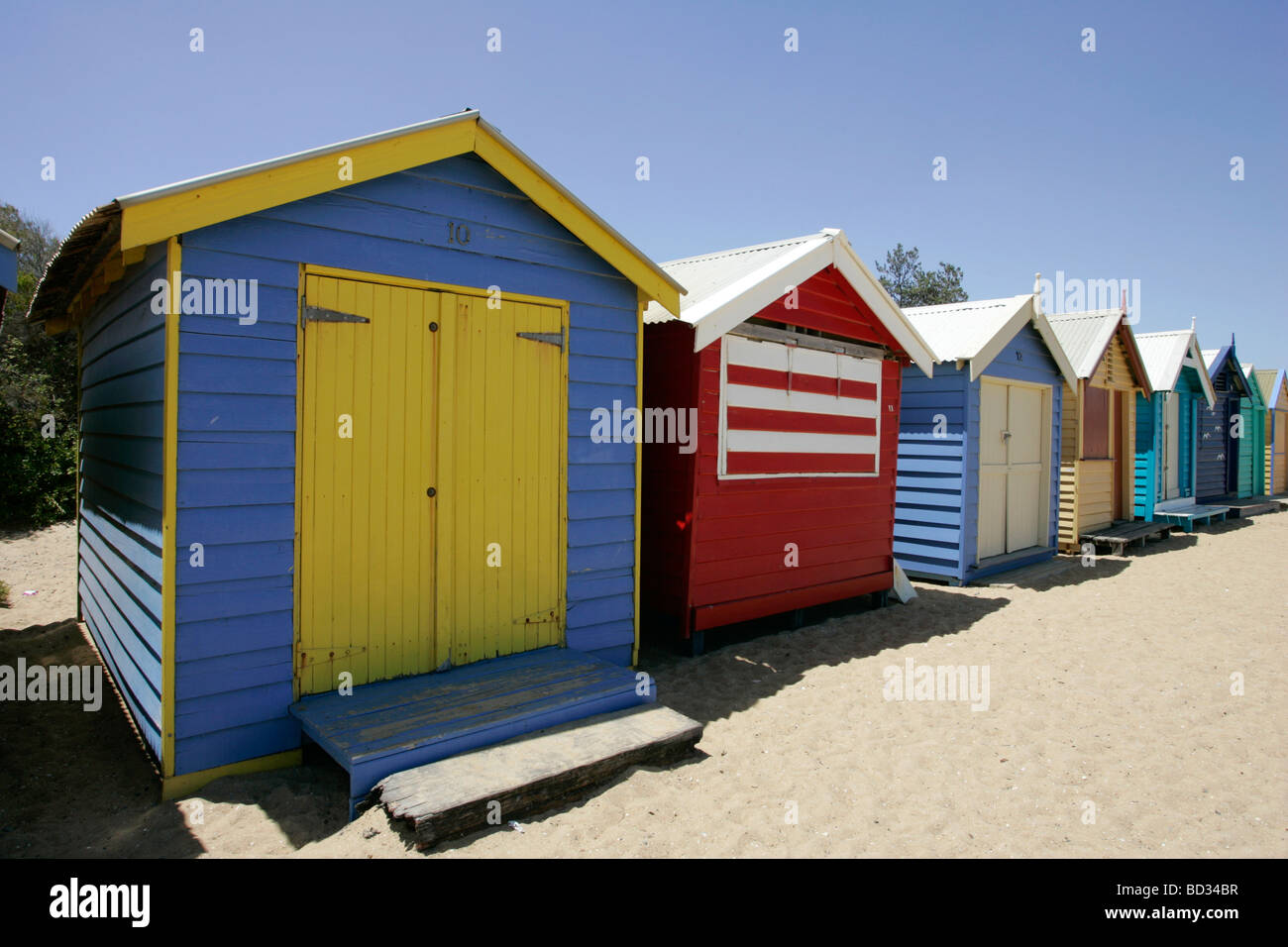 Beach boxes hi-res stock photography and images - Alamy