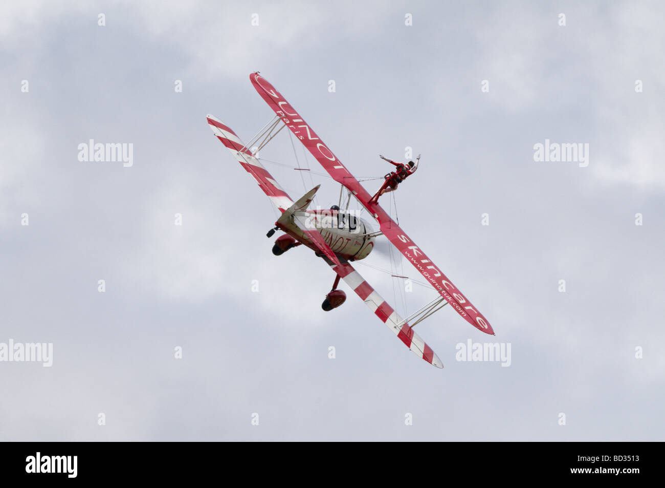 Fairford Airshow Sunday 2009 Team Guinot Boeing Stearman A75N ...