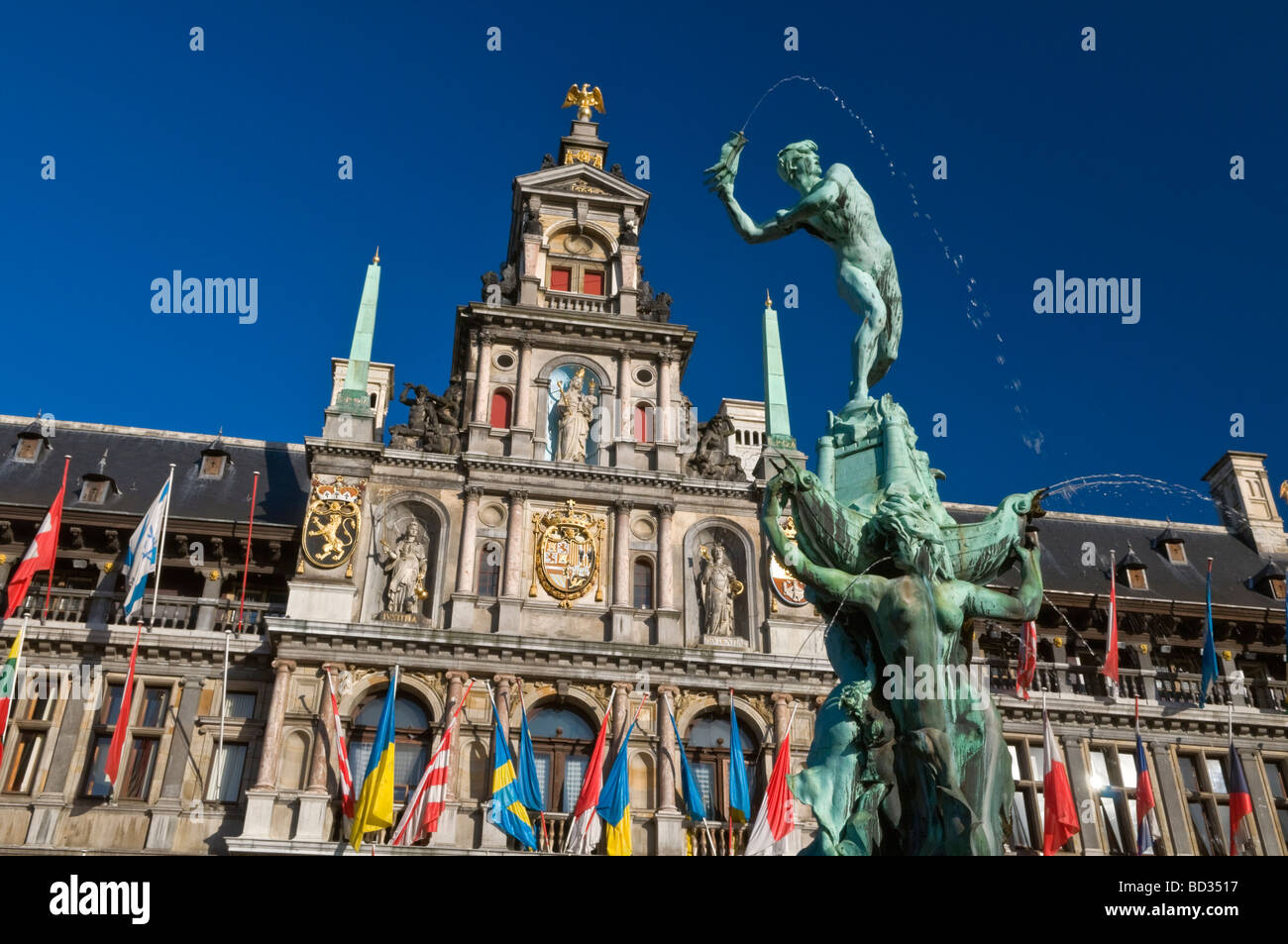 The brabo fountain hi-res stock photography and images - Alamy