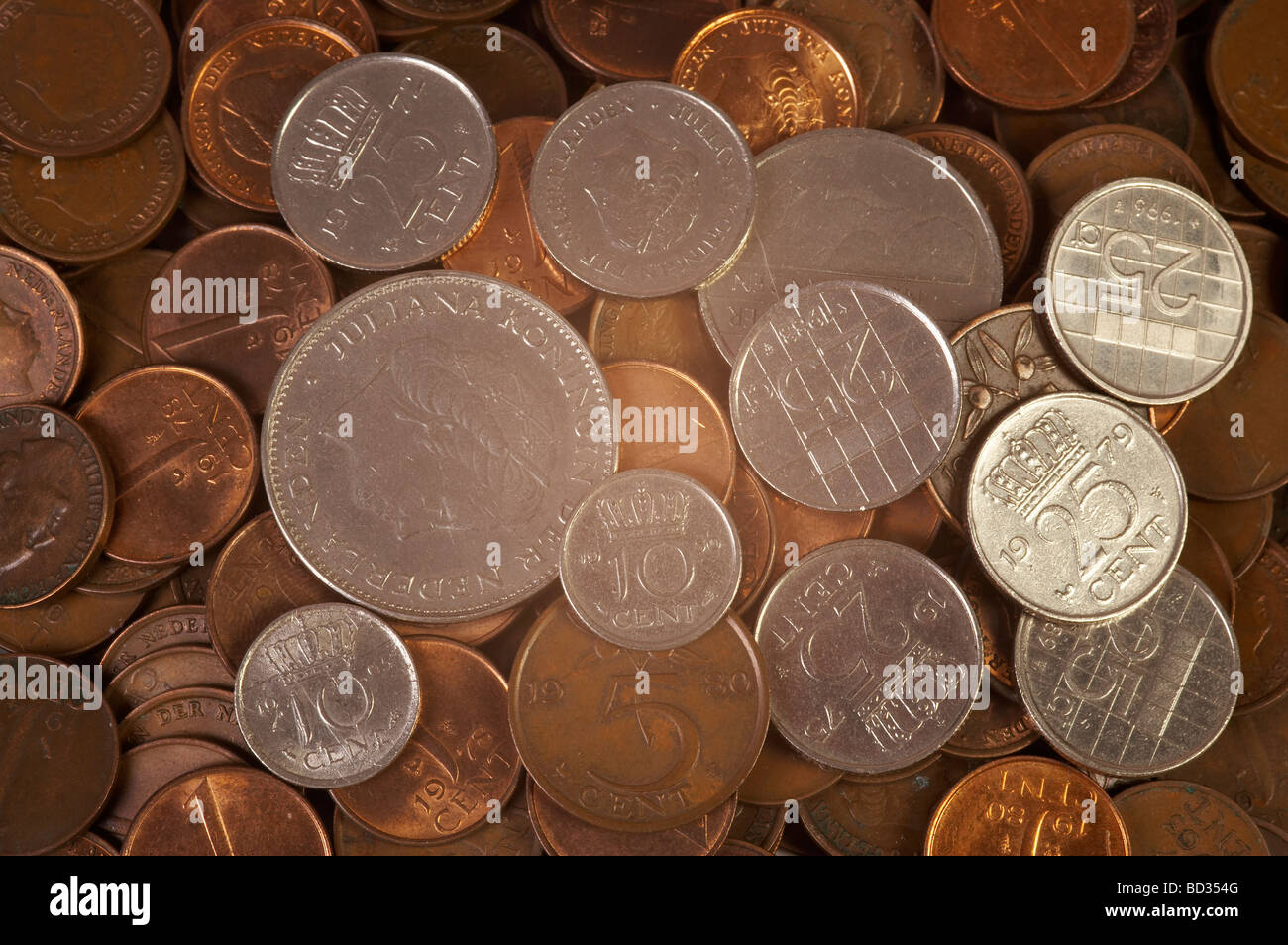 Old Dutch money Stock Photo - Alamy