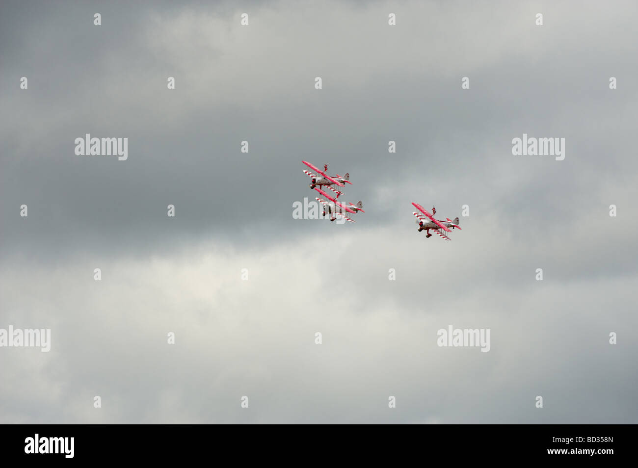 Fairford Airshow Sunday 2009 Team Guinot Boeing Stearman A75N ...