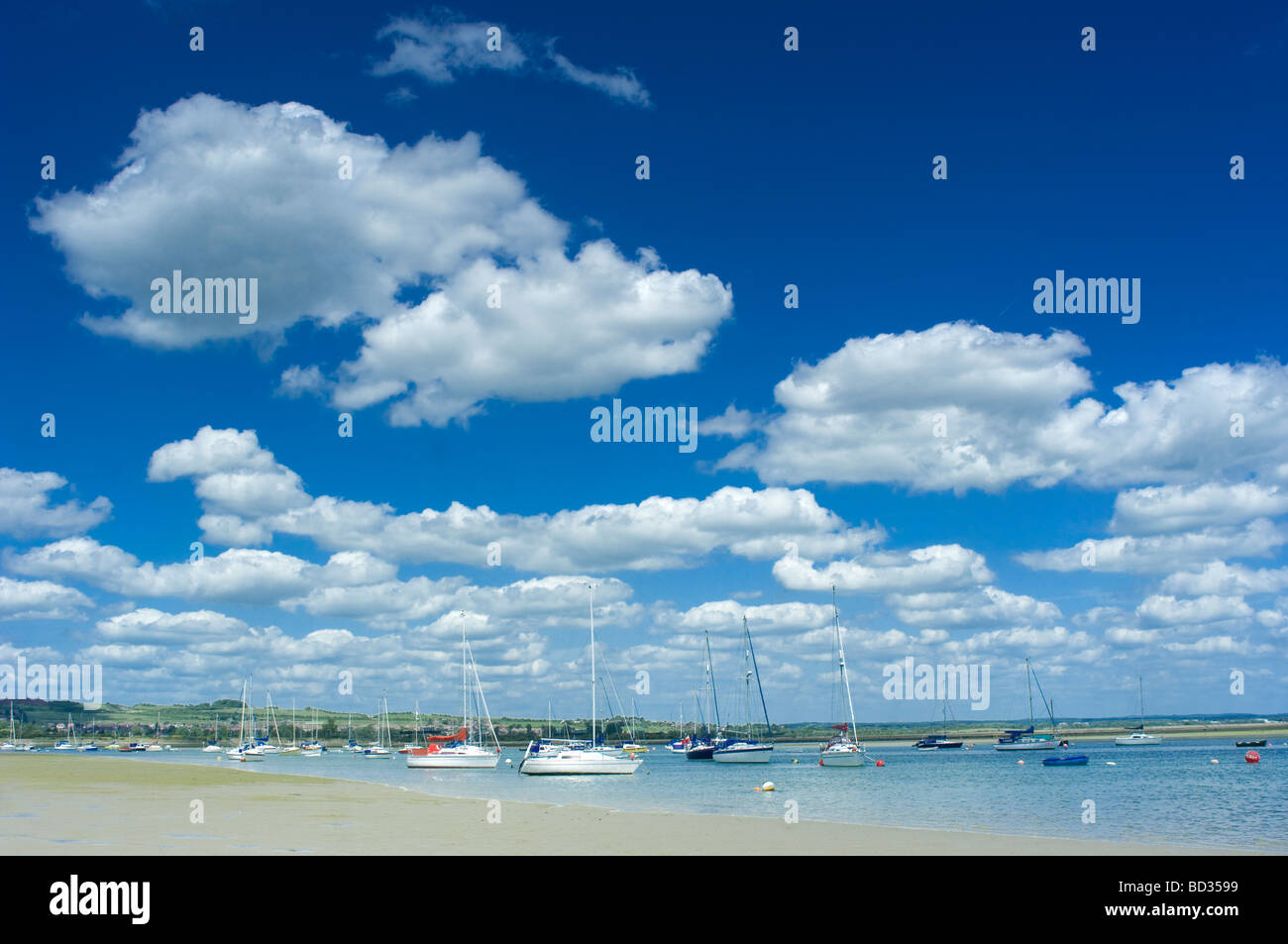 Langstone Harbour Sea Views Stock Photo - Alamy