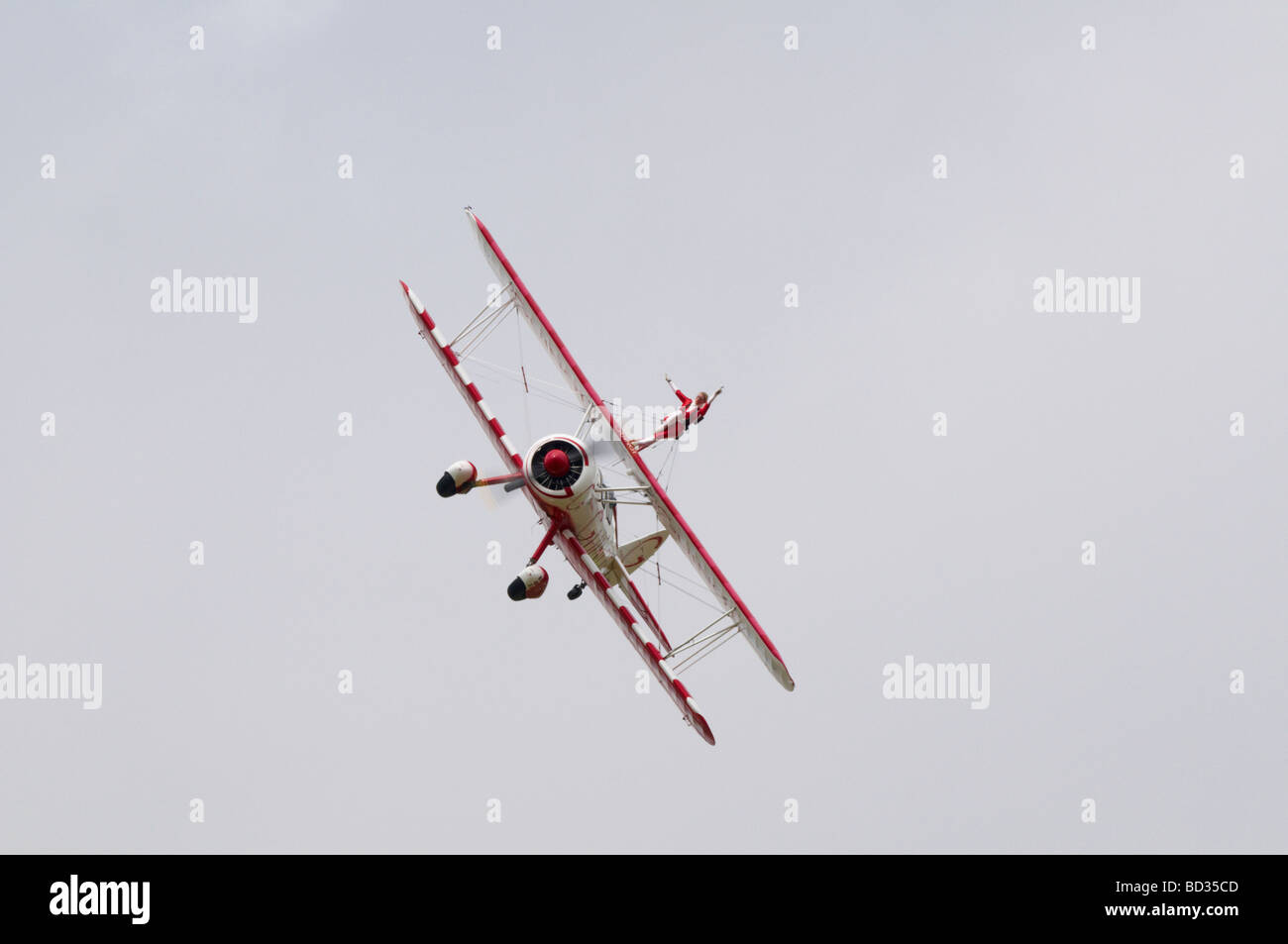 Fairford Airshow Sunday 2009 Team Guinot Boeing Stearman A75N ...