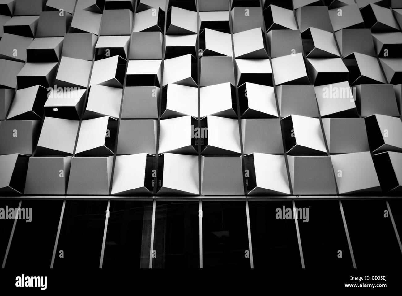 Abstract view car park in hi-res stock photography and images - Alamy