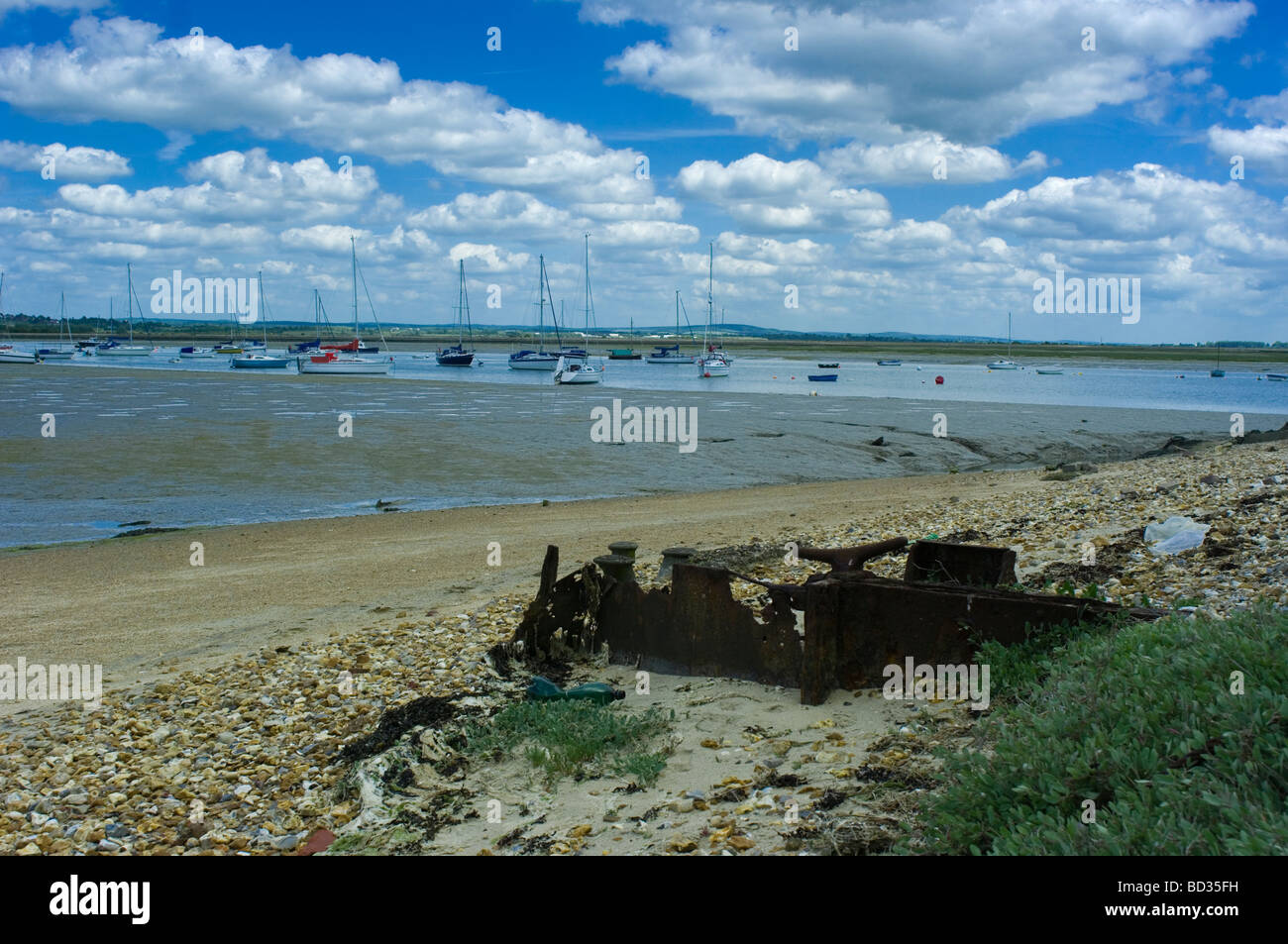 Langstone Harbour Sea Views Stock Photo - Alamy