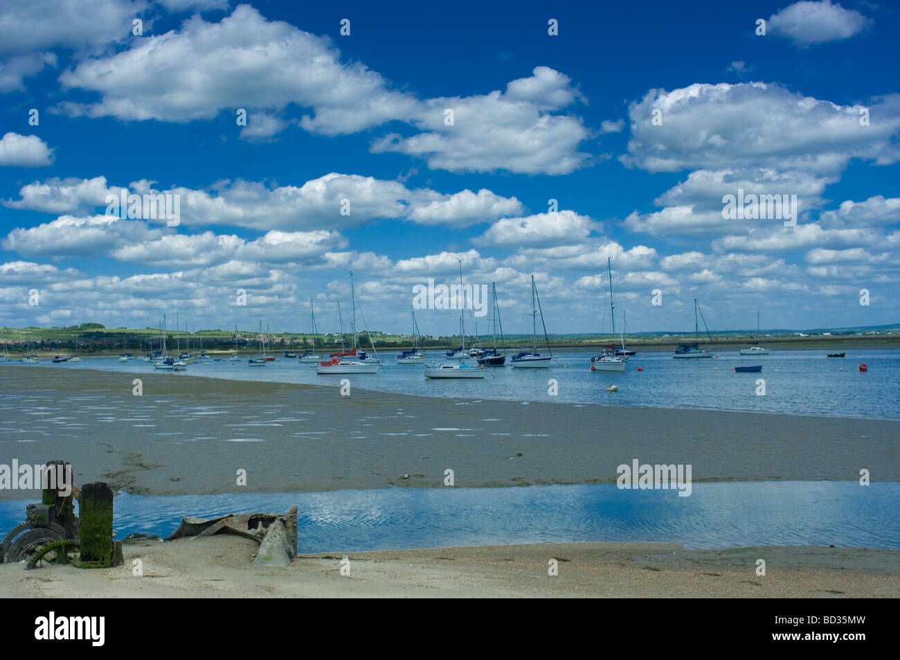Langstone Harbour Sea Views Stock Photo - Alamy