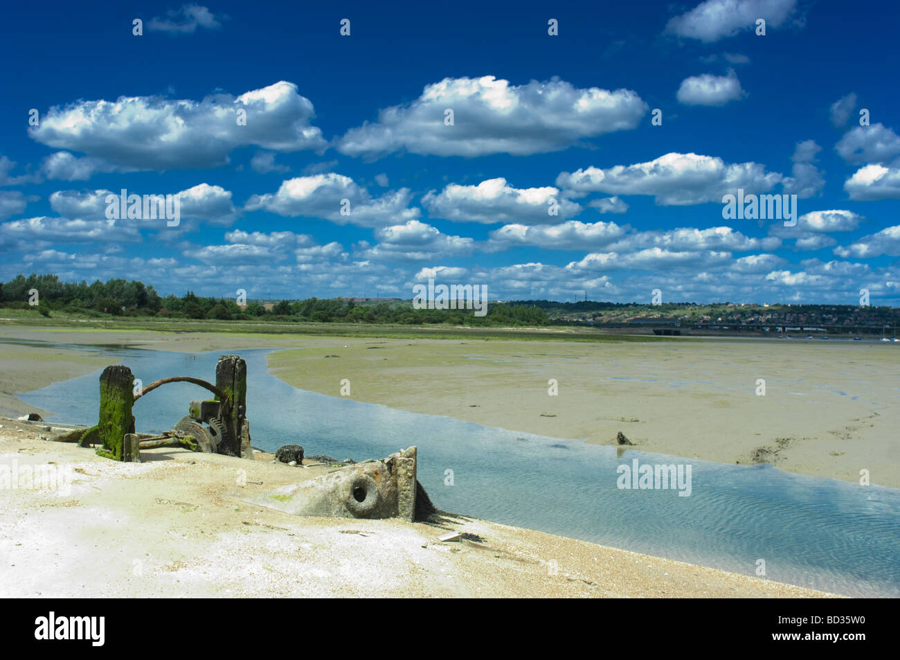 Langstone Harbour Sea Views Stock Photo - Alamy