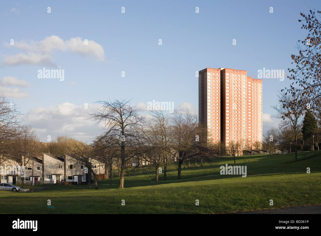 Tower Blocks Leeds West Yorkshire 2009 Stock Photo - Alamy