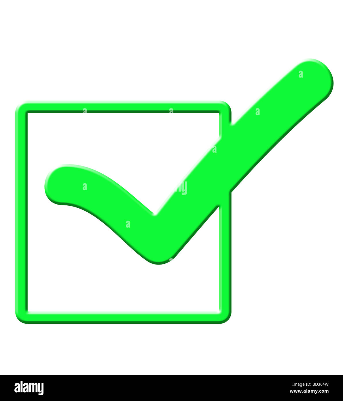 Green Check Mark Box