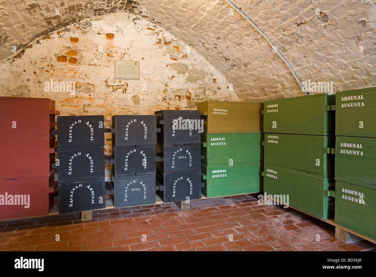 Powder Magazine Old Fort Jackson National Historic Landmark Savannah ...