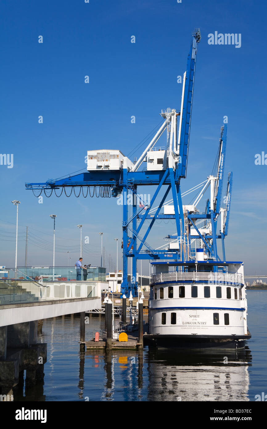Container Port Charleston South Carolina USA Stock Photo - Alamy