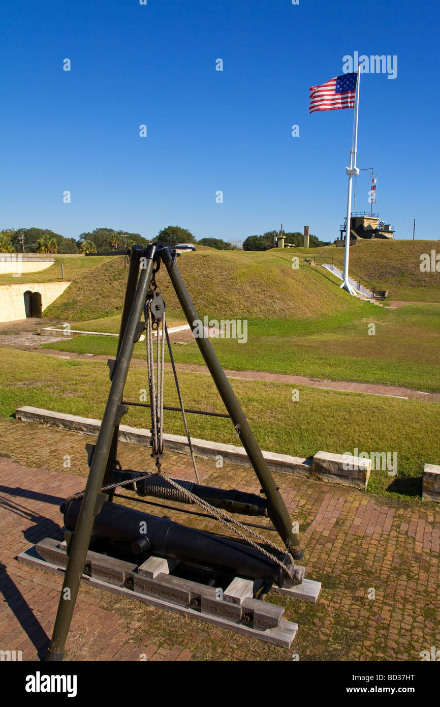 Fort Moultrie on Sullivans Island Charleston South Carolina USA Stock ...