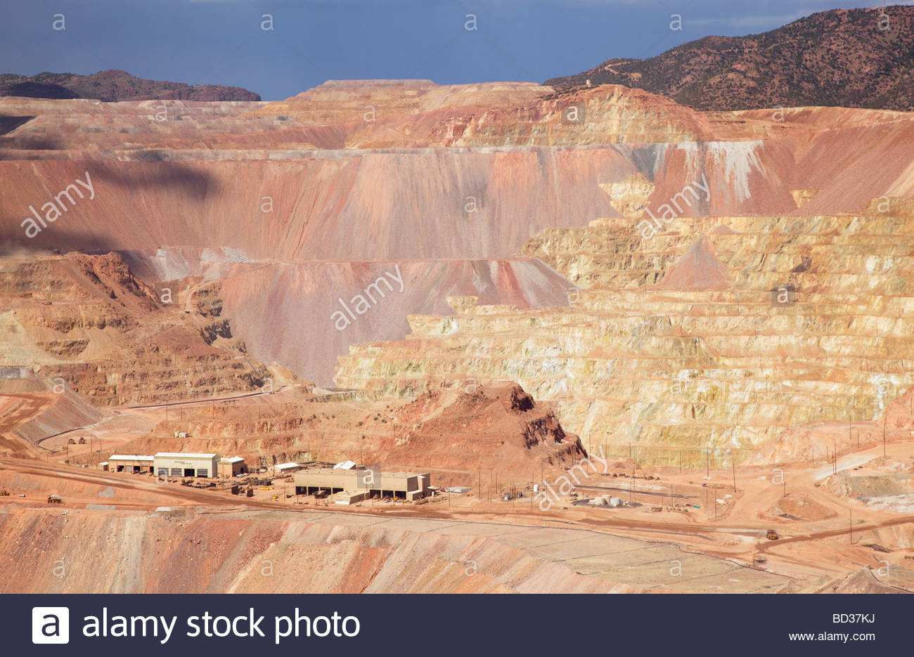 Freeport Mcmoran Copper Mine Stock Photos & Freeport Mcmoran Copper ...