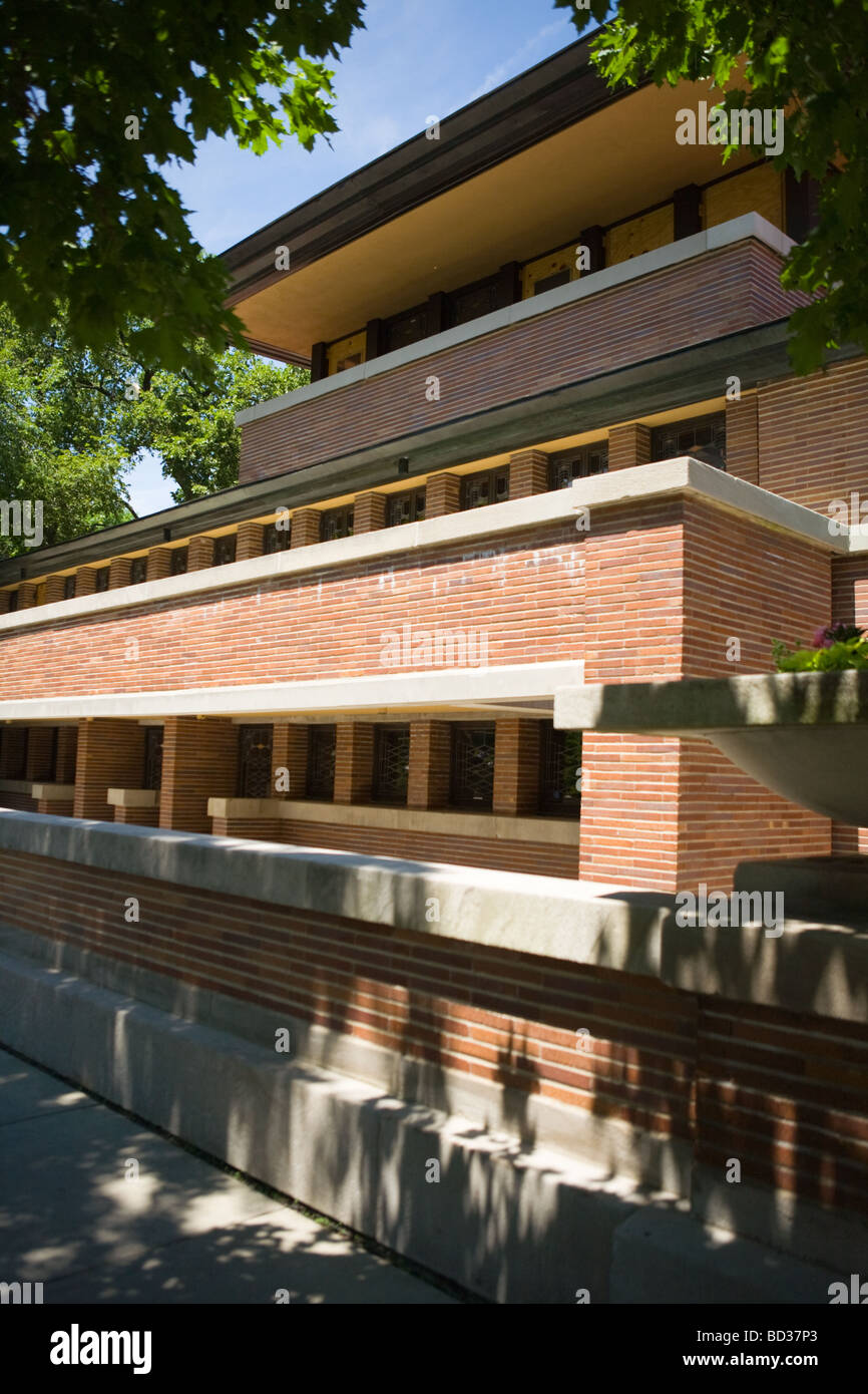 Frank Lloyd Wright Robie House Prairie Style