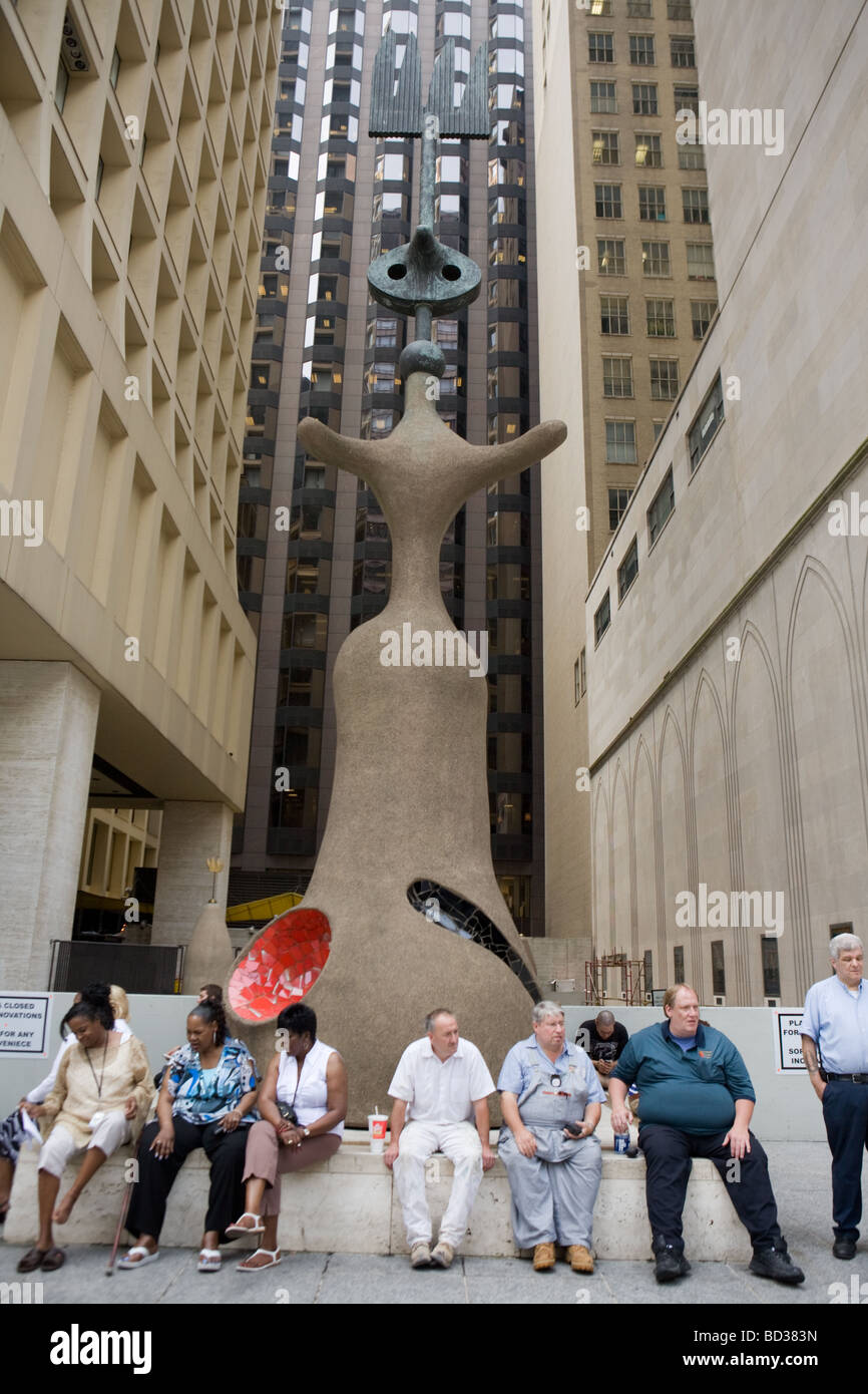 Miro sculpture loop chicago hi-res stock photography and images - Alamy