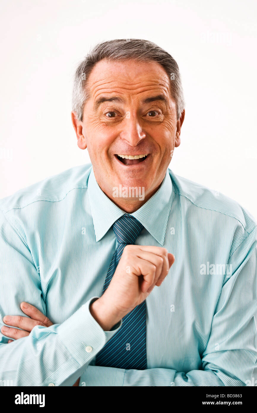 Portrait of a smiling manager Stock Photo - Alamy