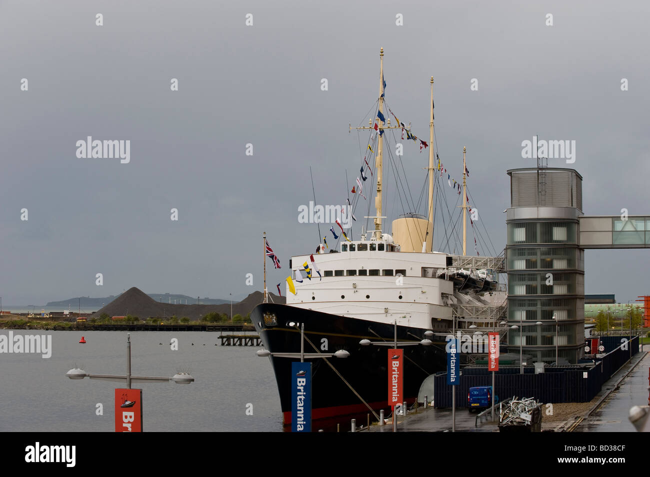 Britannia, Royal Yacht, Edinburgh, Scotland, UK, Europe Stock Photo - Alamy