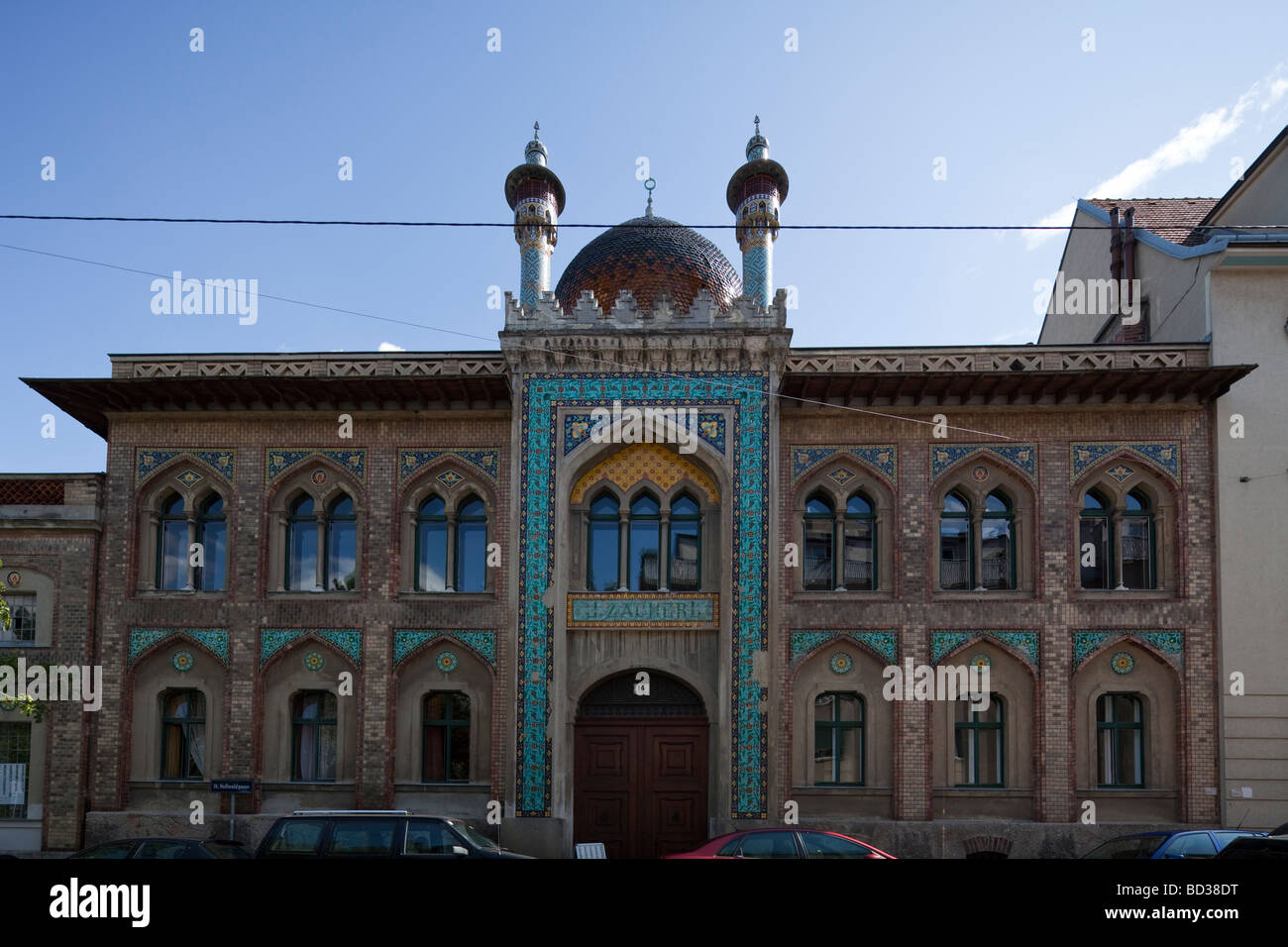 facade of Zacherl factory (Zacherlfabrik), Döbling, Vienna, Austria ...
