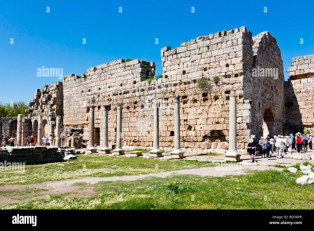 Perge bath ruins hi-res stock photography and images - Alamy