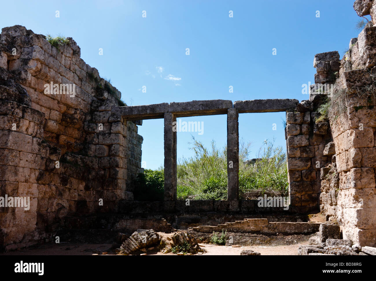 Roman Bath, Ruins of the ancient city of Perge, Turkey Stock Photo - Alamy