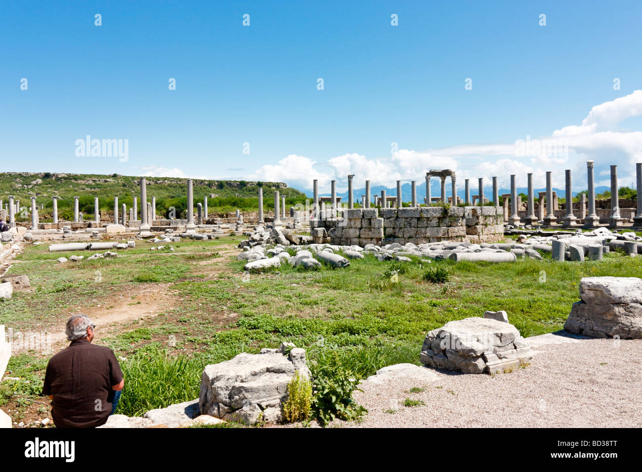 Perge ruins hi-res stock photography and images - Alamy