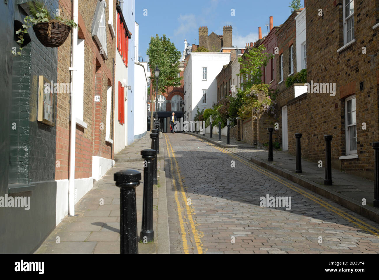 Back street in Hampstead London Stock Photo - Alamy