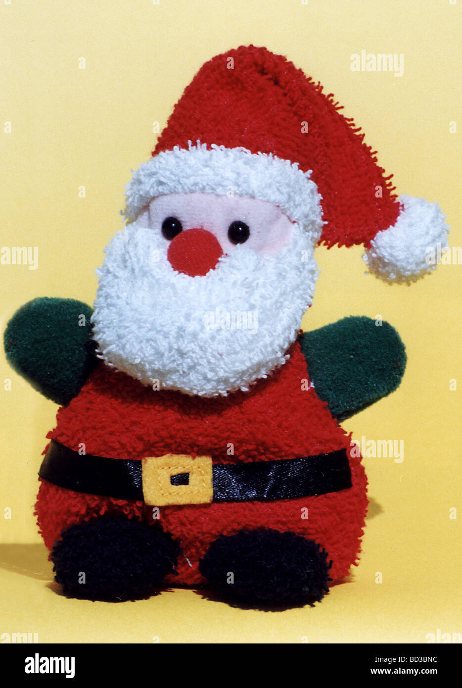 FATHER CHRISTMAS toy Stock Photo - Alamy