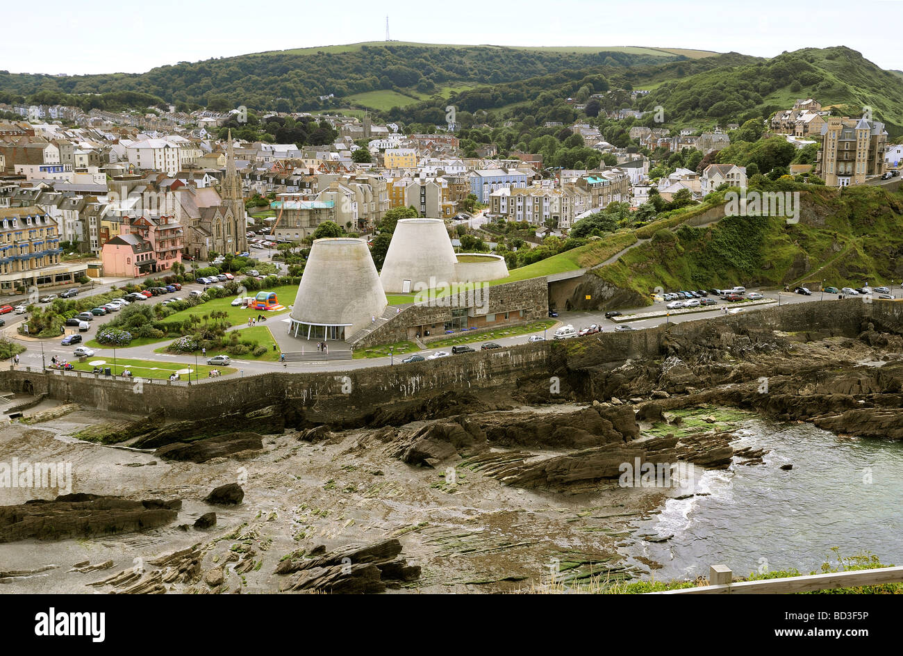 The Landmark Theatre and Visitor Centre at Ilfracombe North Devon Stock ...