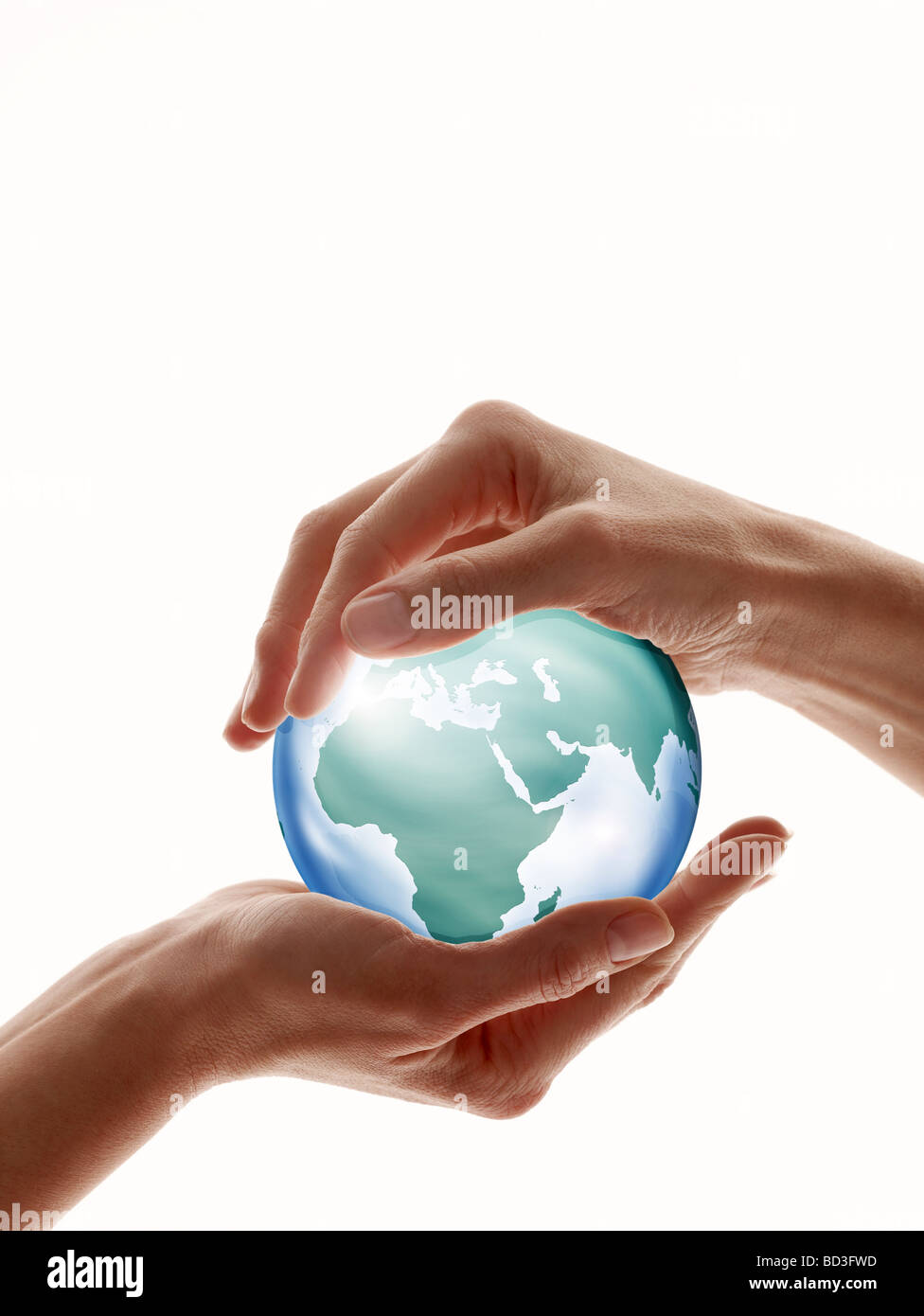 Hand grasping earth hi-res stock photography and images - Alamy